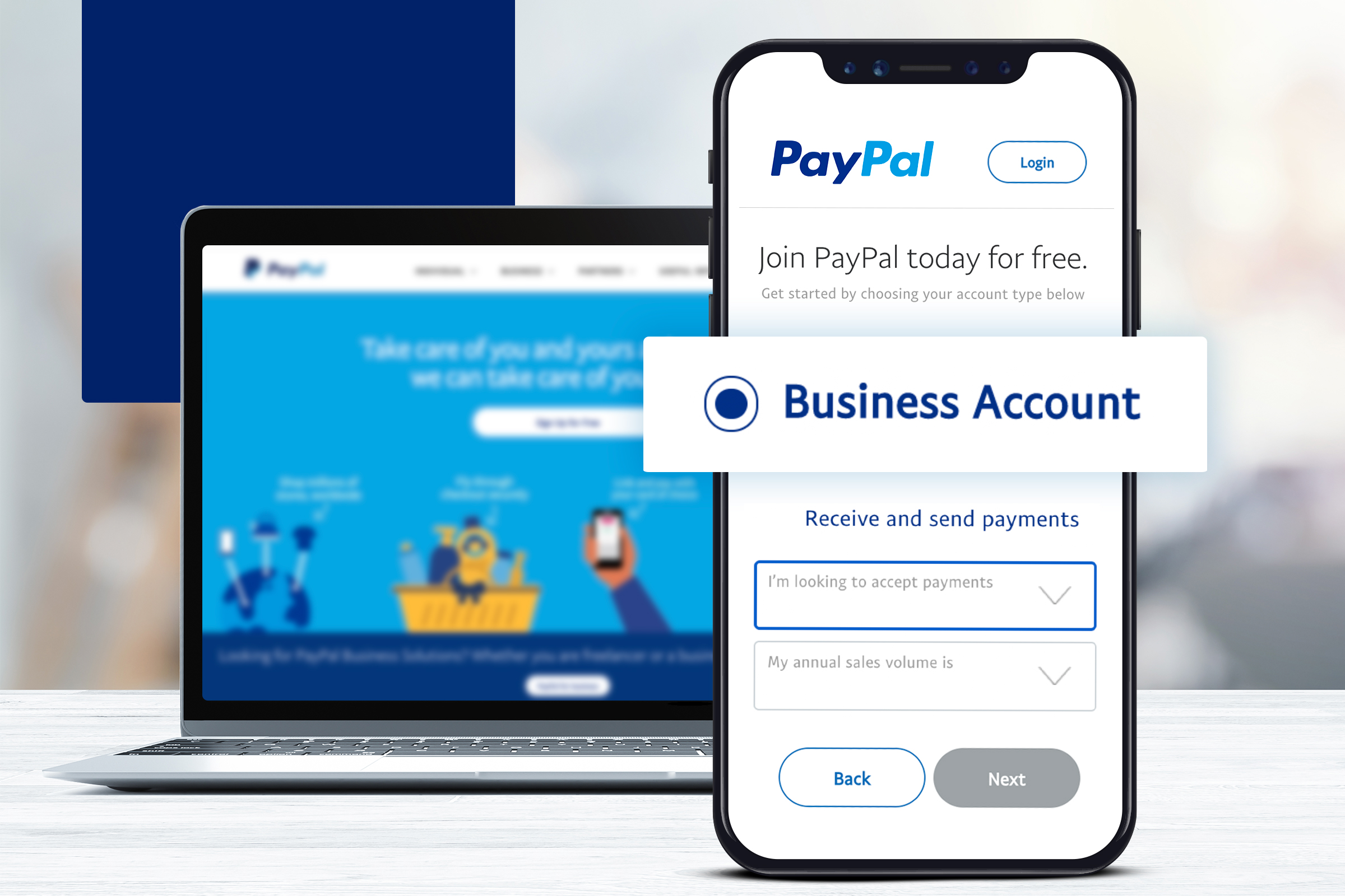 Set Up A Paypal Business Account