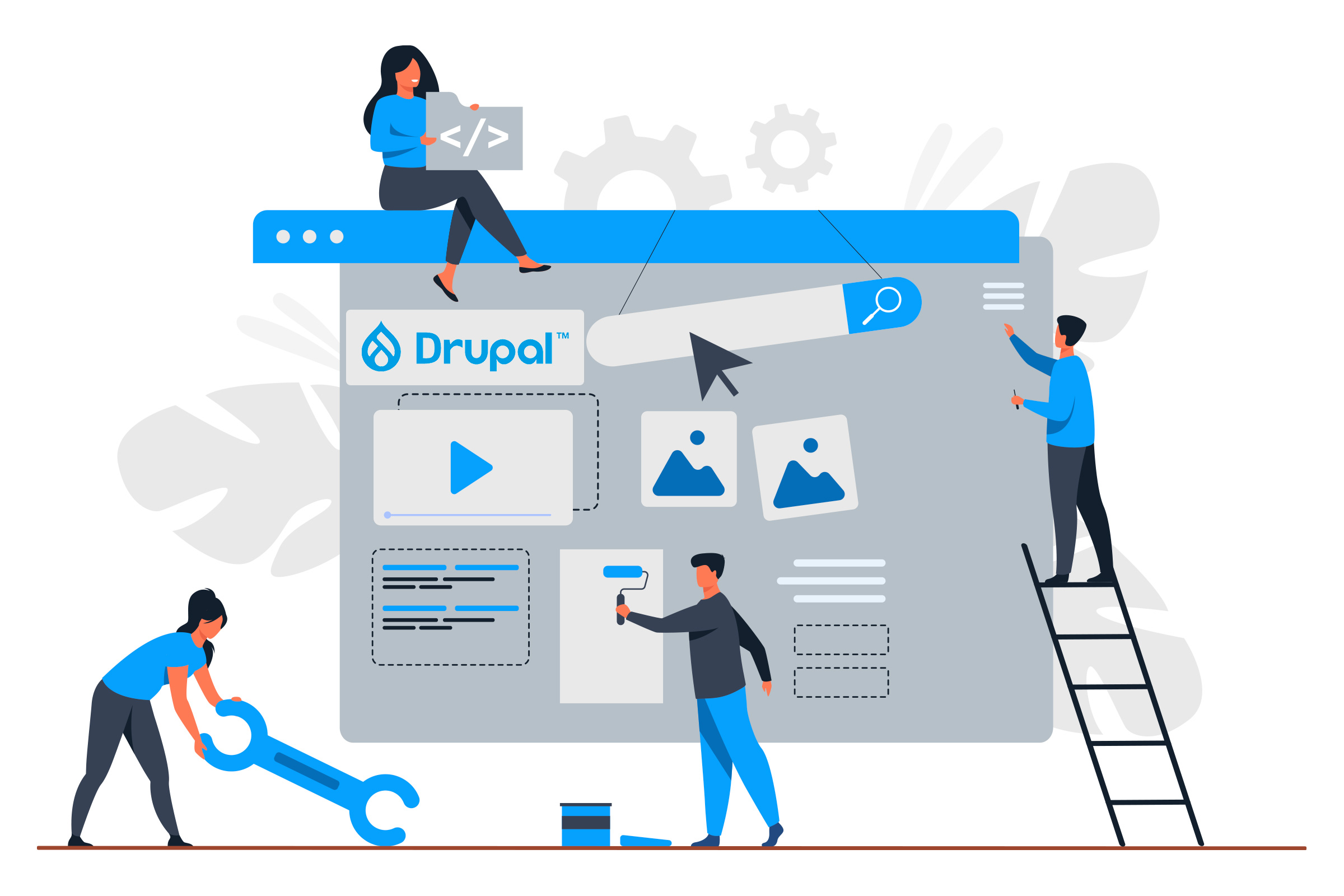 How to Build a Website Using Drupal - Guru Blog