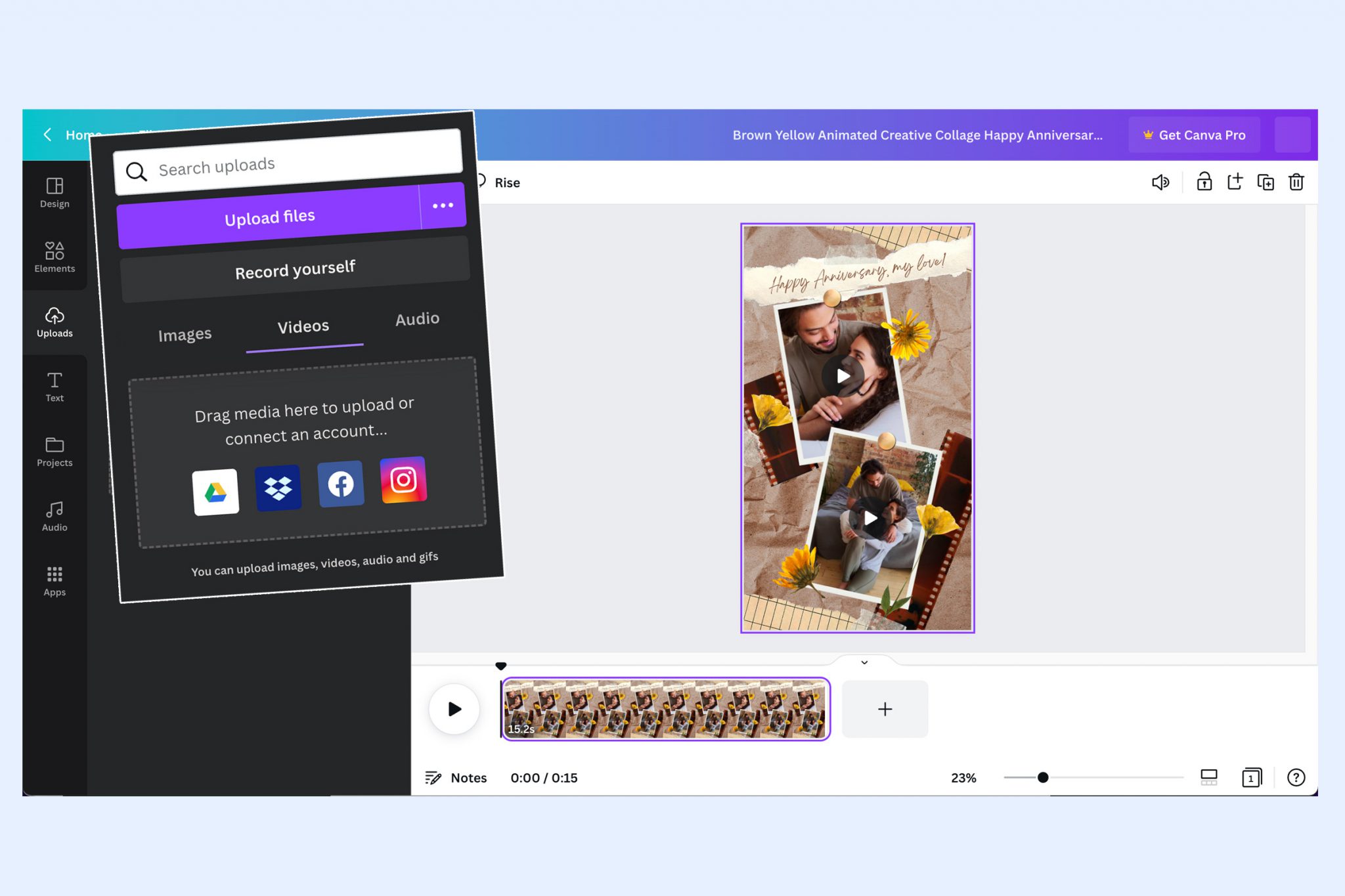 How to Insert a Video Into Canva - Guru Blog